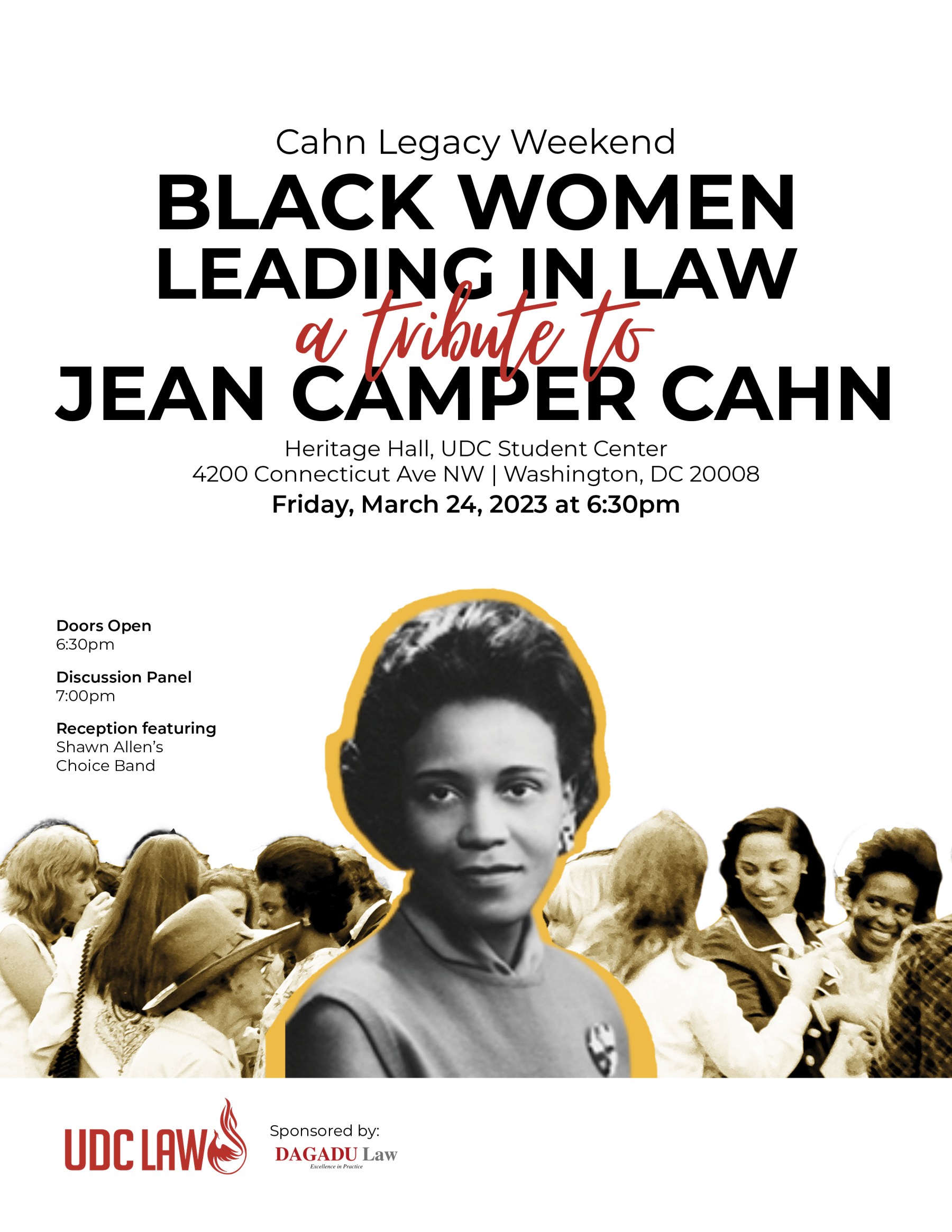 Cahn Legacy Weekend – UDC David A. Clarke School of Law