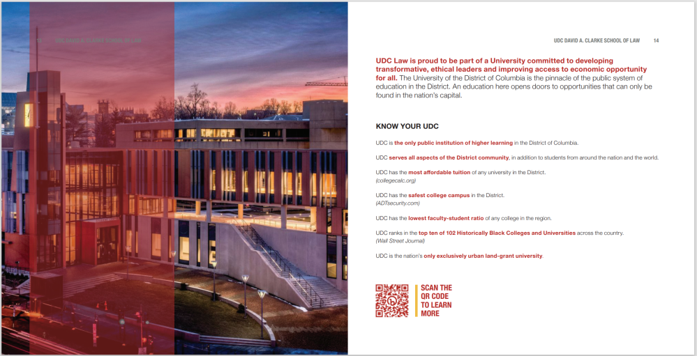 Viewbook - UDC David A. Clarke School of Law