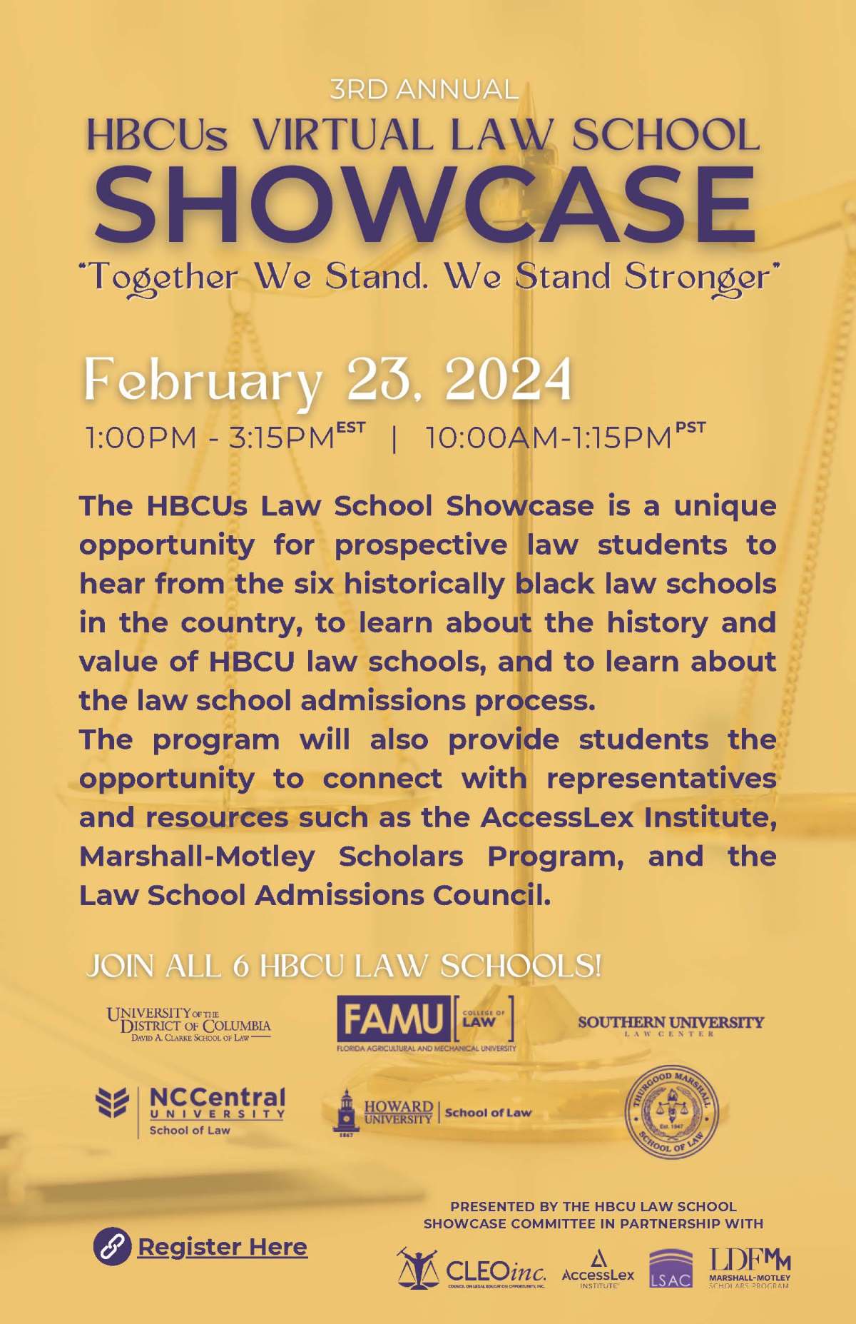 3rd Annual HBCU Law School Showcase - UDC David A. Clarke School of Law