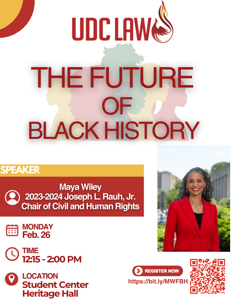 The Future of Black History - UDC David A. Clarke School of Law